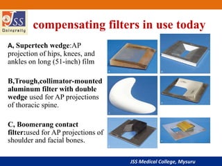 Filters and beam restrictors | PPTX