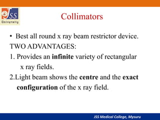 Filters and beam restrictors | PPTX