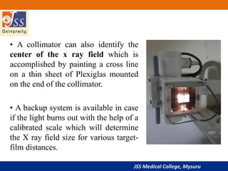 Filters and beam restrictors | PPTX