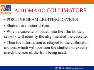 Filters and beam restrictors | PPTX