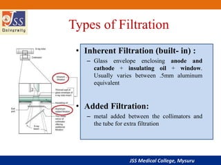 Filters and beam restrictors | PPTX