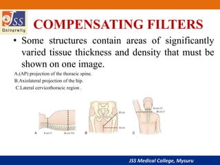 Filters and beam restrictors | PPTX