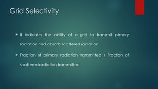 Filters and Grids - Radiology Physics.pptx