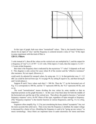 Filters and resonance | DOC
