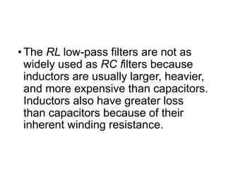 FILTERS & FOURIER THEORY.pptx