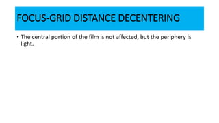 Filters grids and collimators | PPTX