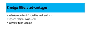 Filters grids and collimators | PPTX