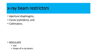 Filters grids and collimators | PPTX