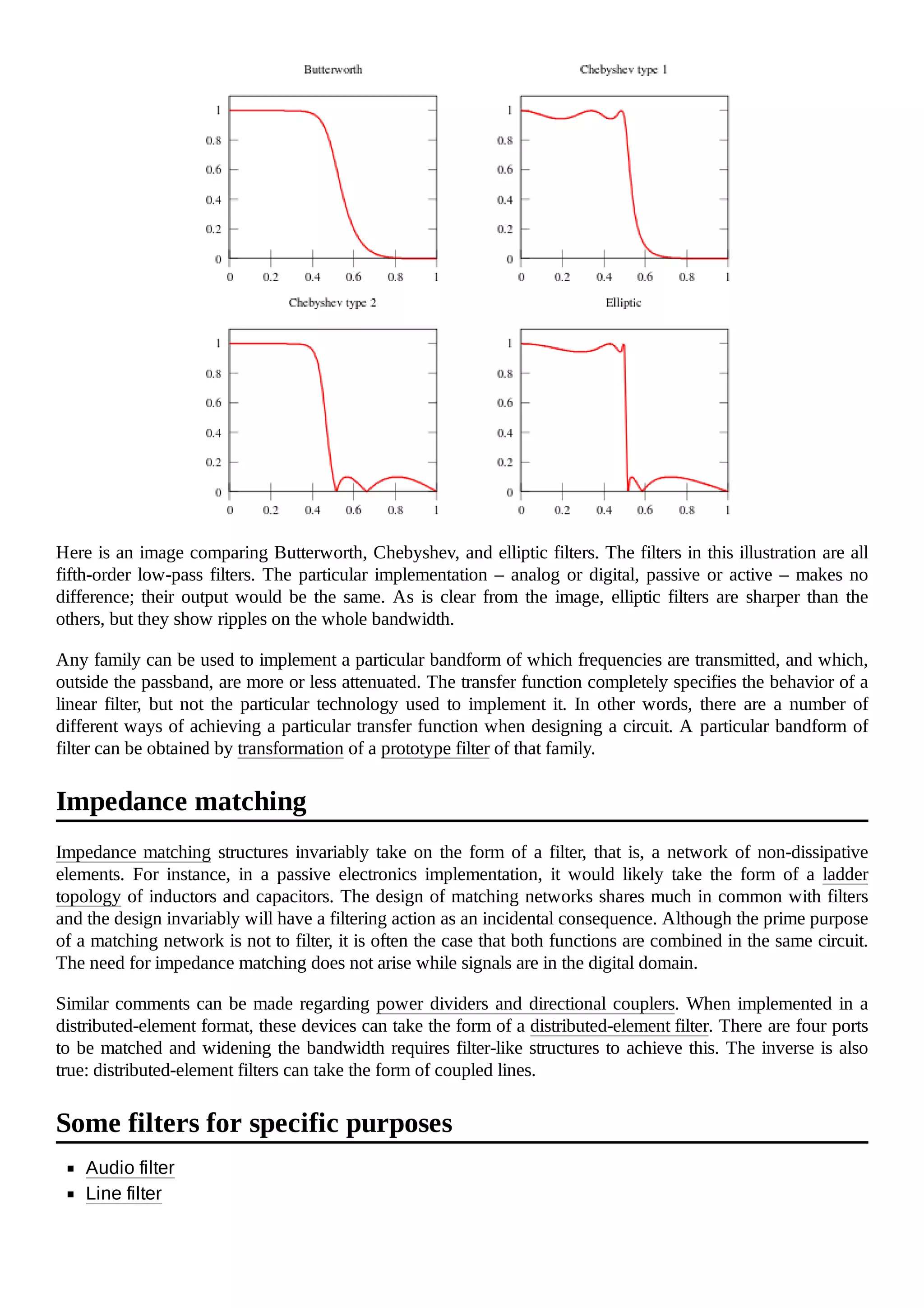 Filter (signal processing) | PDF