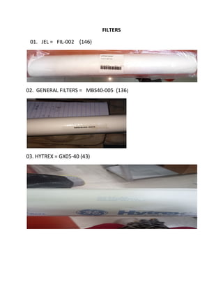 Filters in Stock | PDF