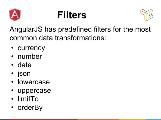 AngularJS filters | PPT