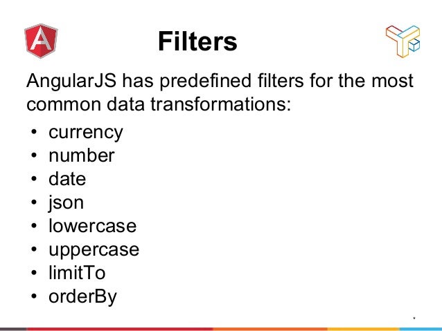 Angularjs Filters