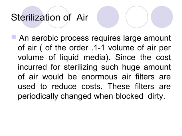 Filter sterilization | PPT | Lung and Respiratory Health | Diseases and ...