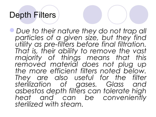 Filter sterilization | PPT | Lung and Respiratory Health | Diseases and ...