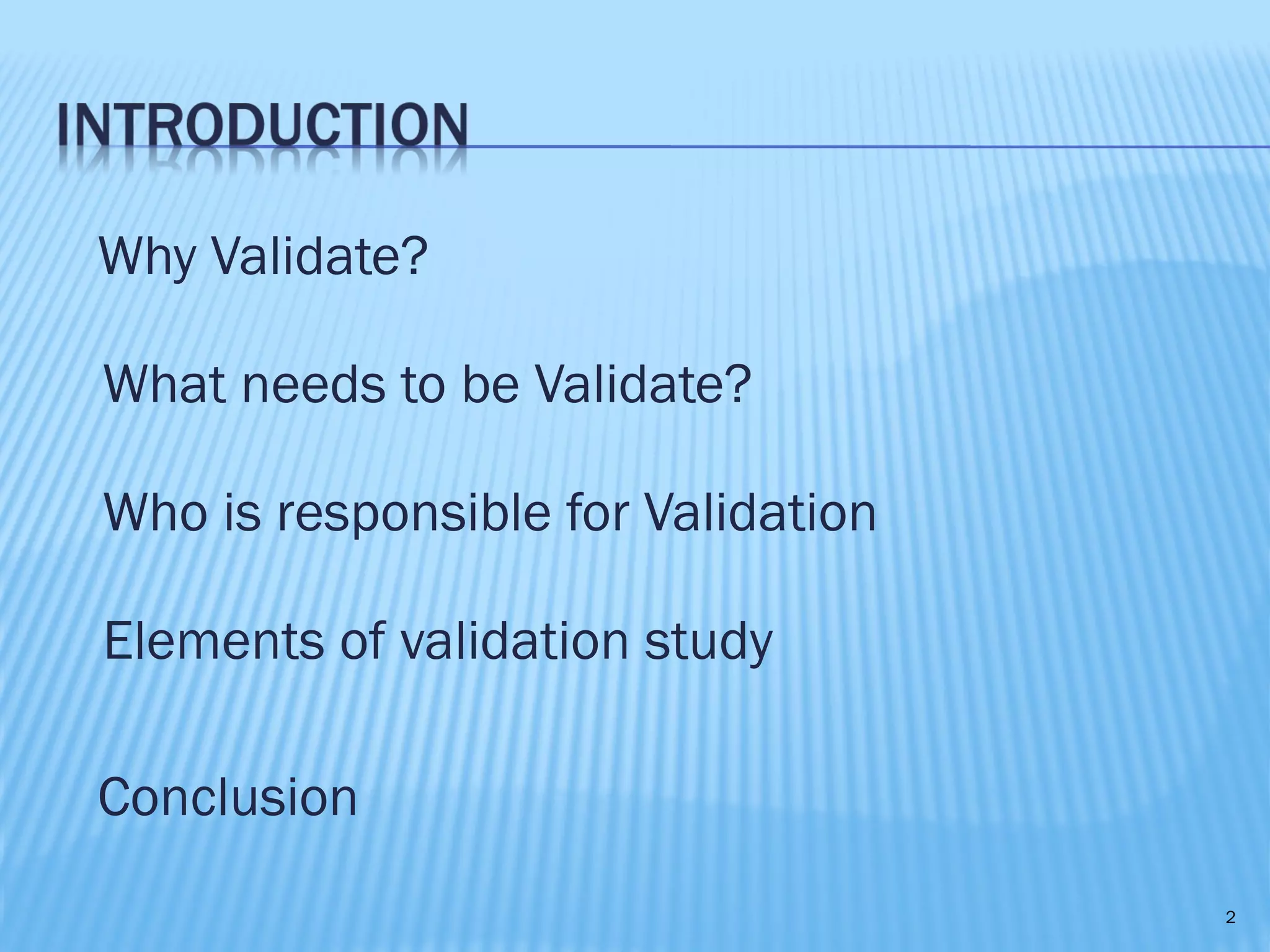 Filter validation | PPT