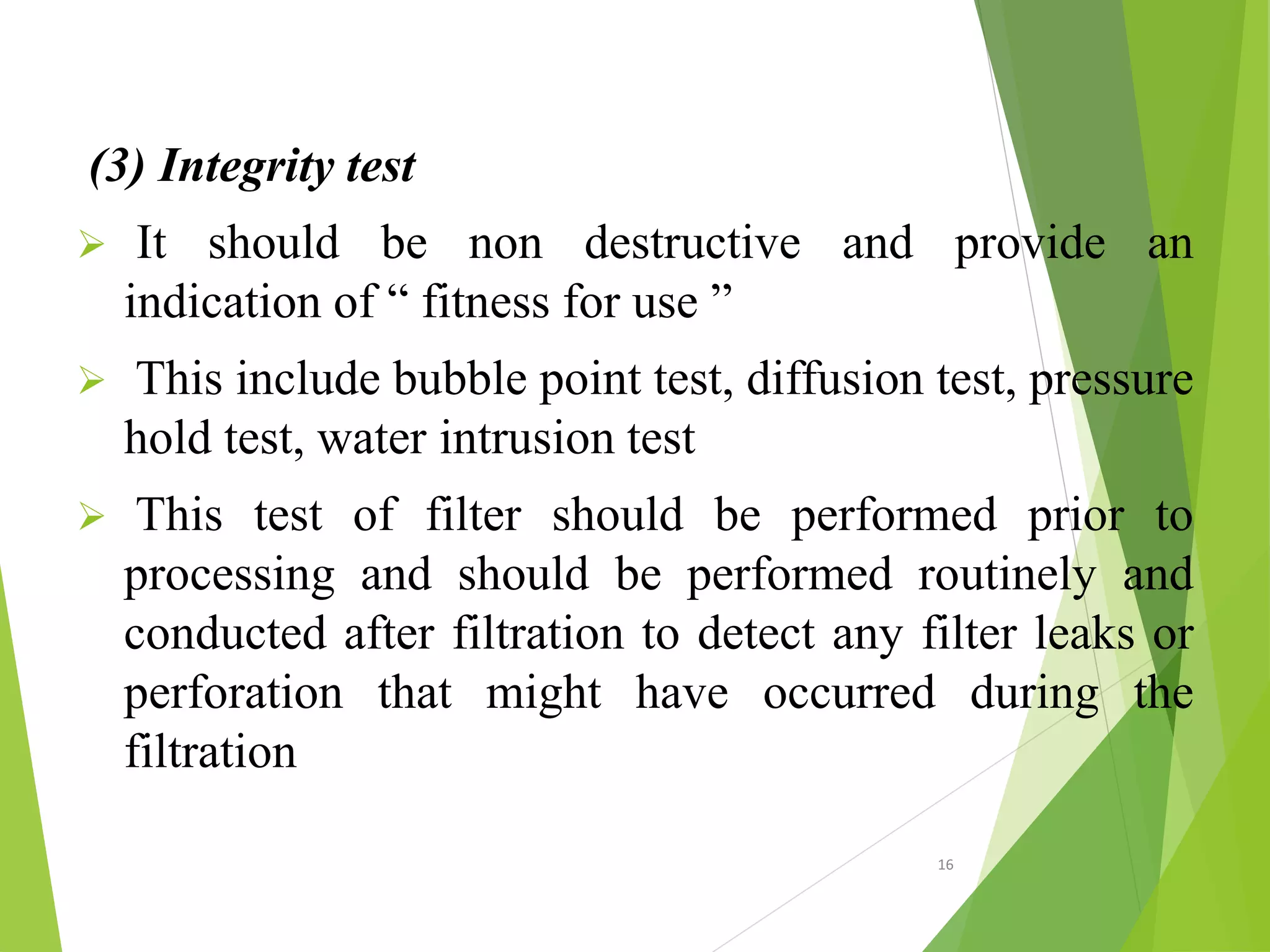 Filter validation | PPT