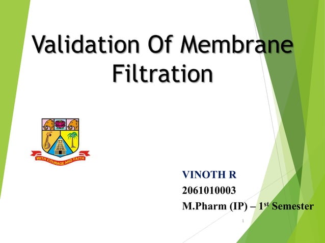 Filter validation | PPT