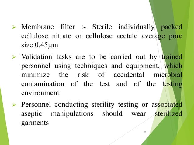 Filter validation | PPT | Chemistry | Science
