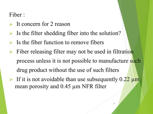 Filter validation | PPT | Chemistry | Science