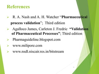 Filter validation | PPT