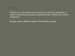 Filter Validation and Regulatory aspects | PPT