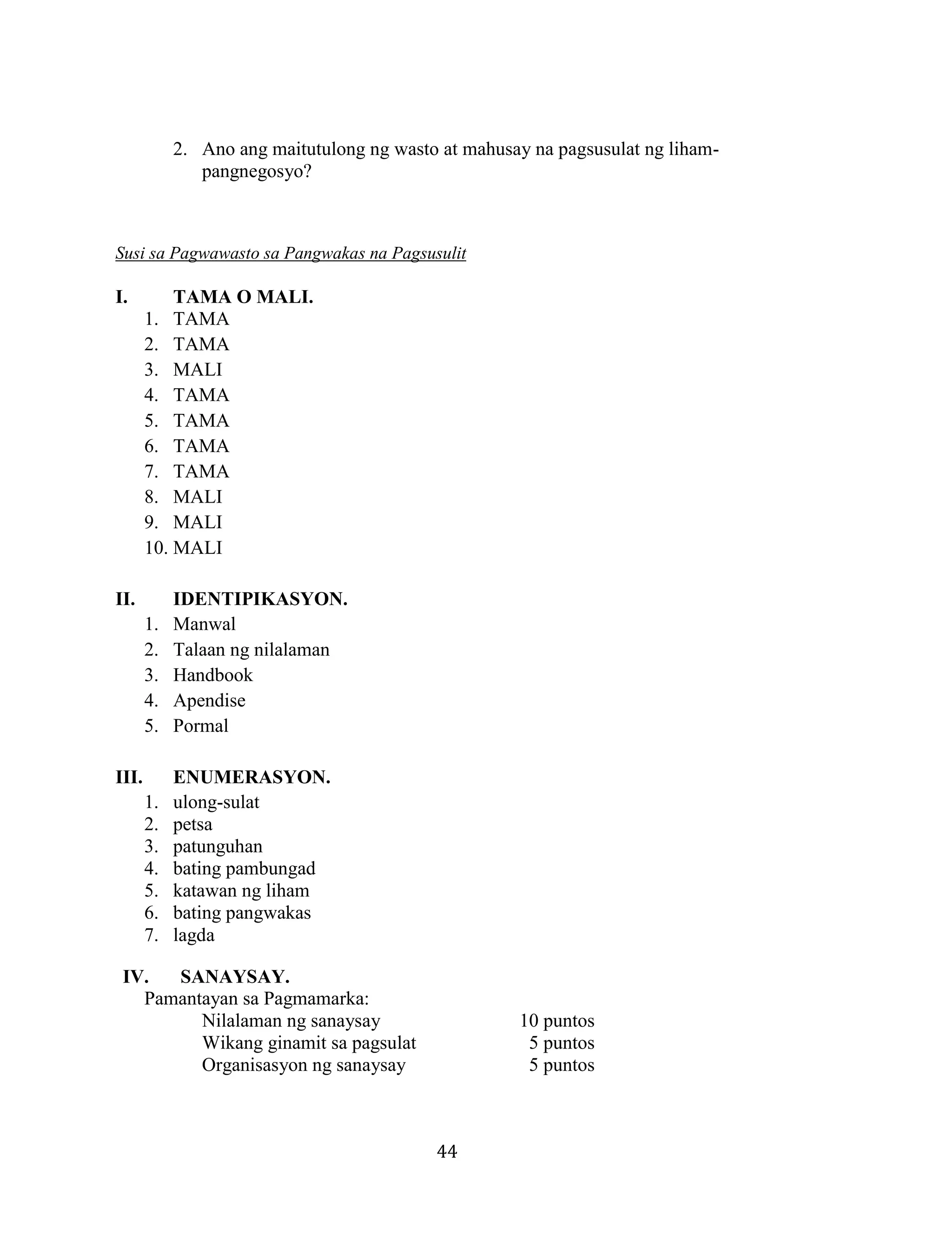 Filipino sa Piling Larang Tech-Voc (Patnubay ng Guro) | PDF