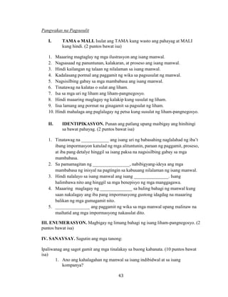 Filipino sa Piling Larang Tech-Voc (Patnubay ng Guro) | PDF