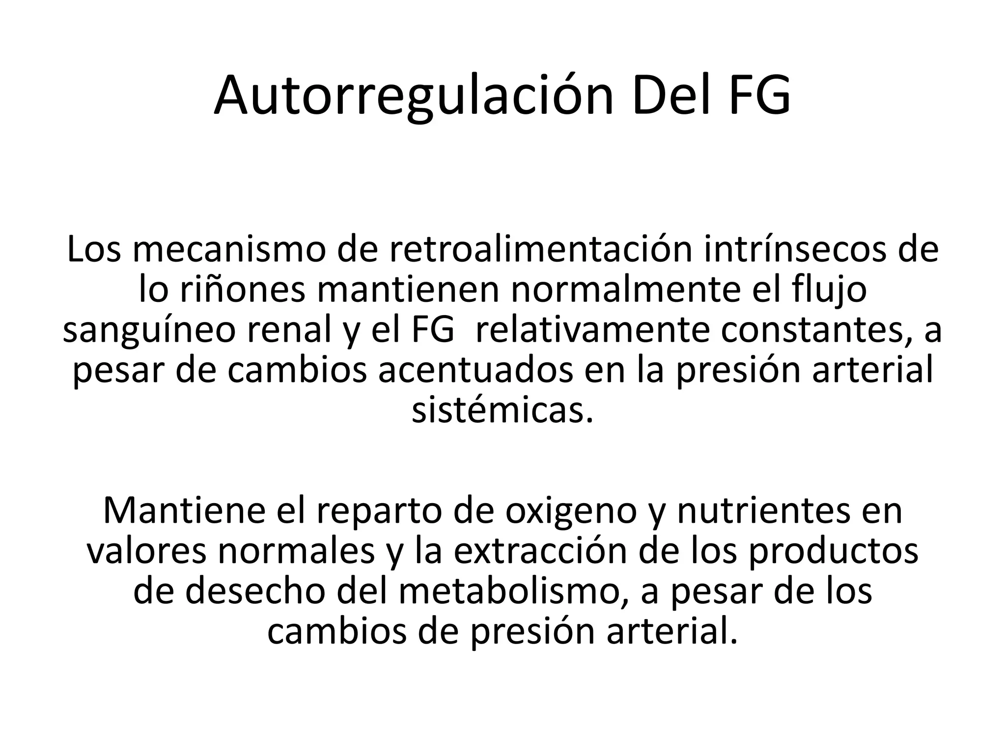 Filtrado glomerular | PPT