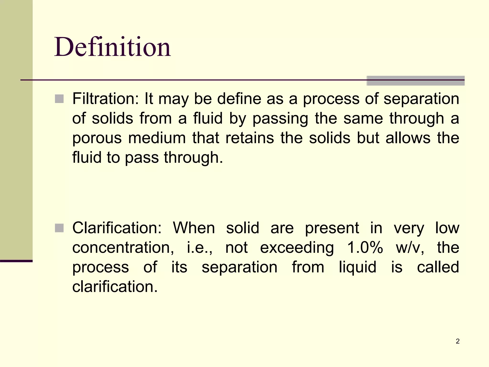 Filtration | PPTX