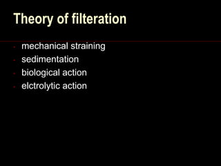 Filtration ppt By Mayank Oza | PPTX