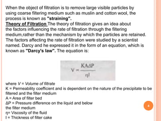 Filtration,equipments used for filtration,Calrification | PPTX ...