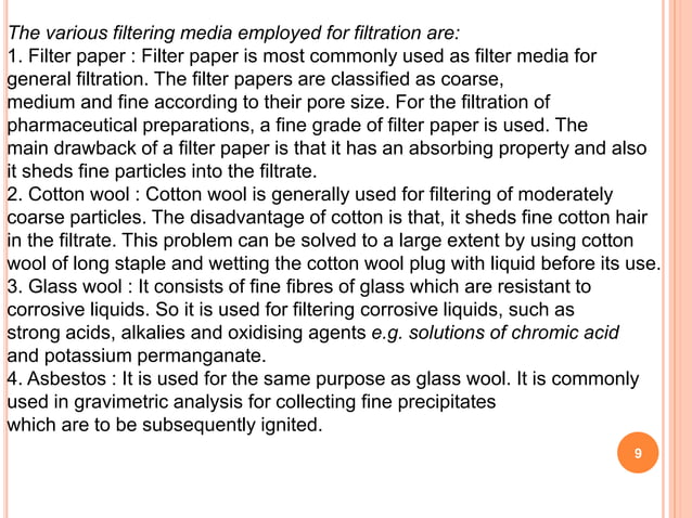 Filtration,equipments used for filtration,Calrification | PPTX ...