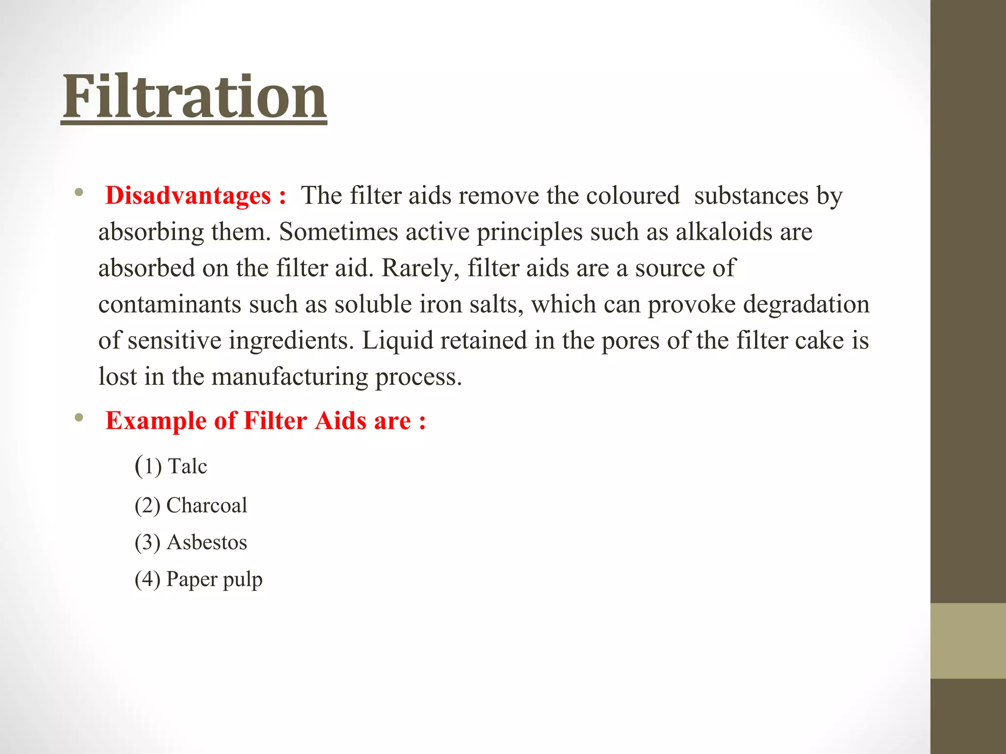FILTRATION , FILTRATION PROCESS , | PPTX