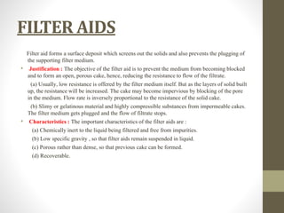 FILTRATION , FILTRATION PROCESS , | PPTX