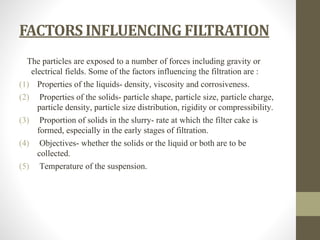 FILTRATION , FILTRATION PROCESS , | PPTX