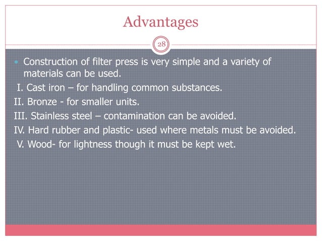 Unit operations Filtration | PPTX | Physics | Science