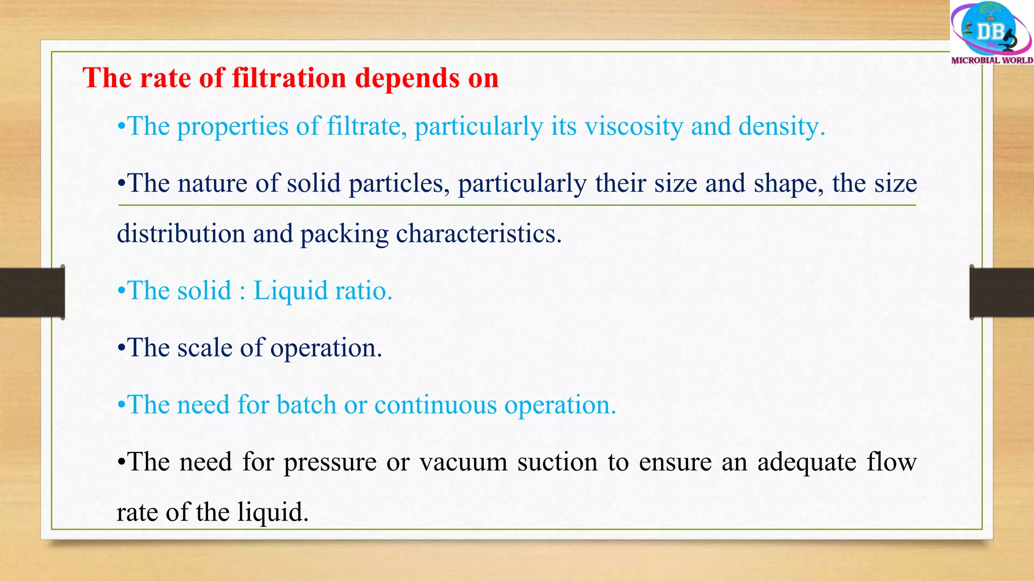 Filtration | PPT