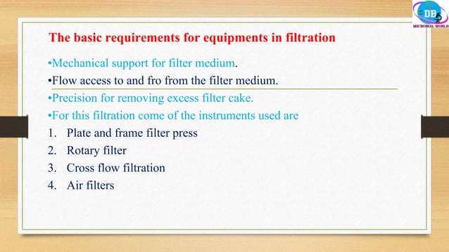 Filtration | PPT