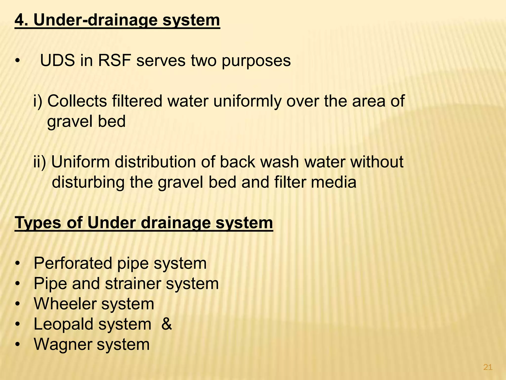 Filtration in water treatment | PDF