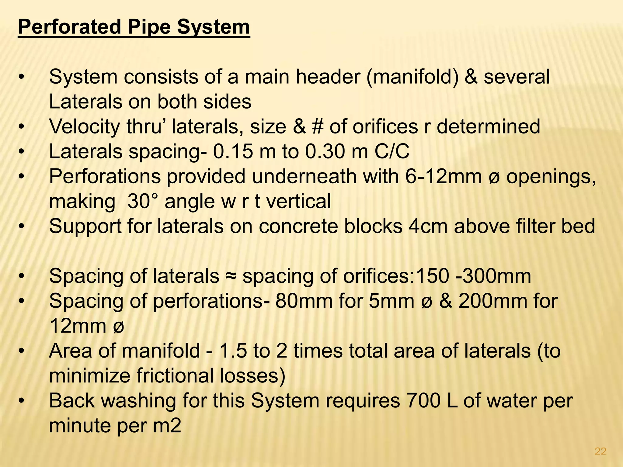 Filtration in water treatment | PDF