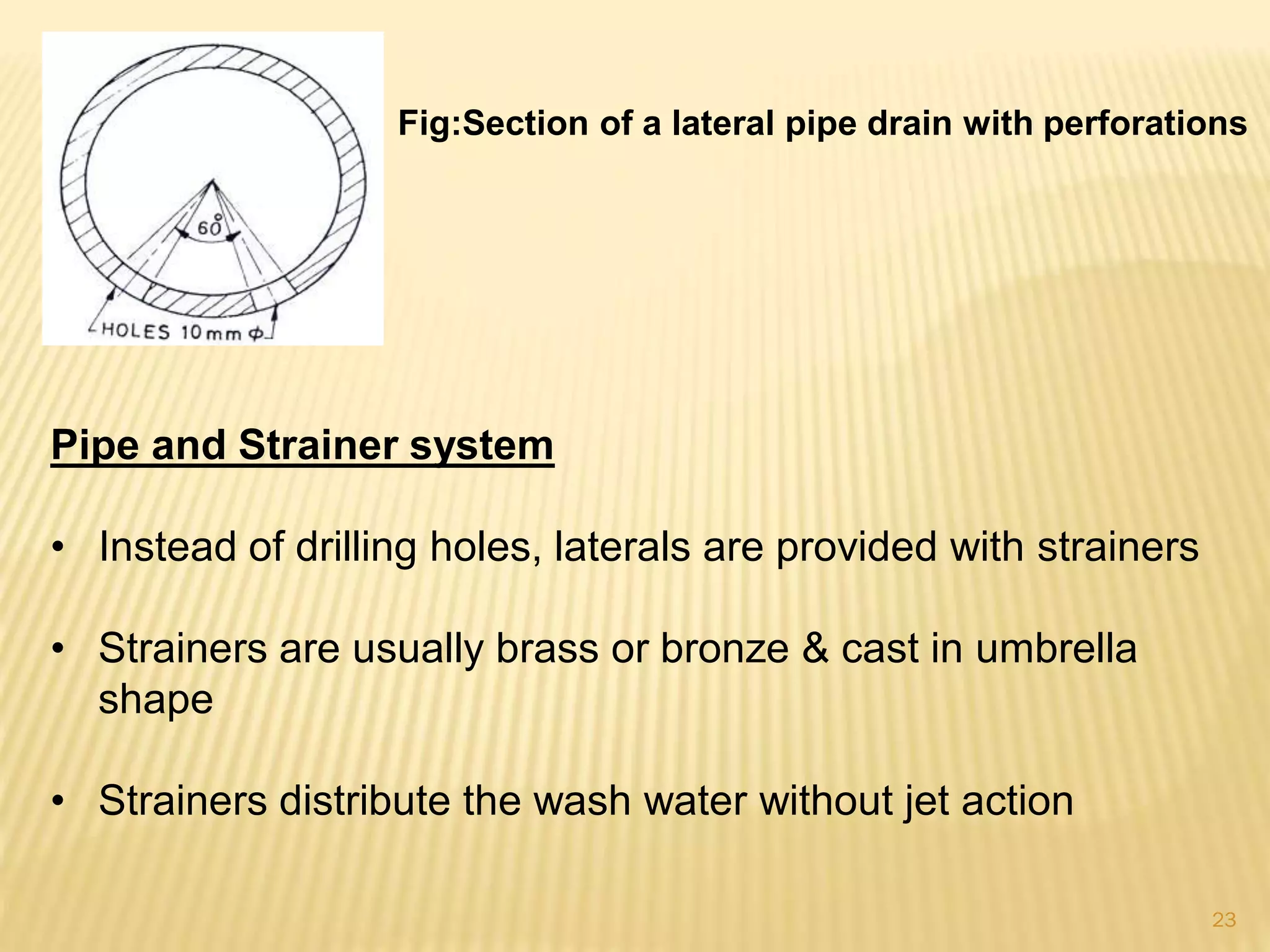 Filtration in water treatment | PDF