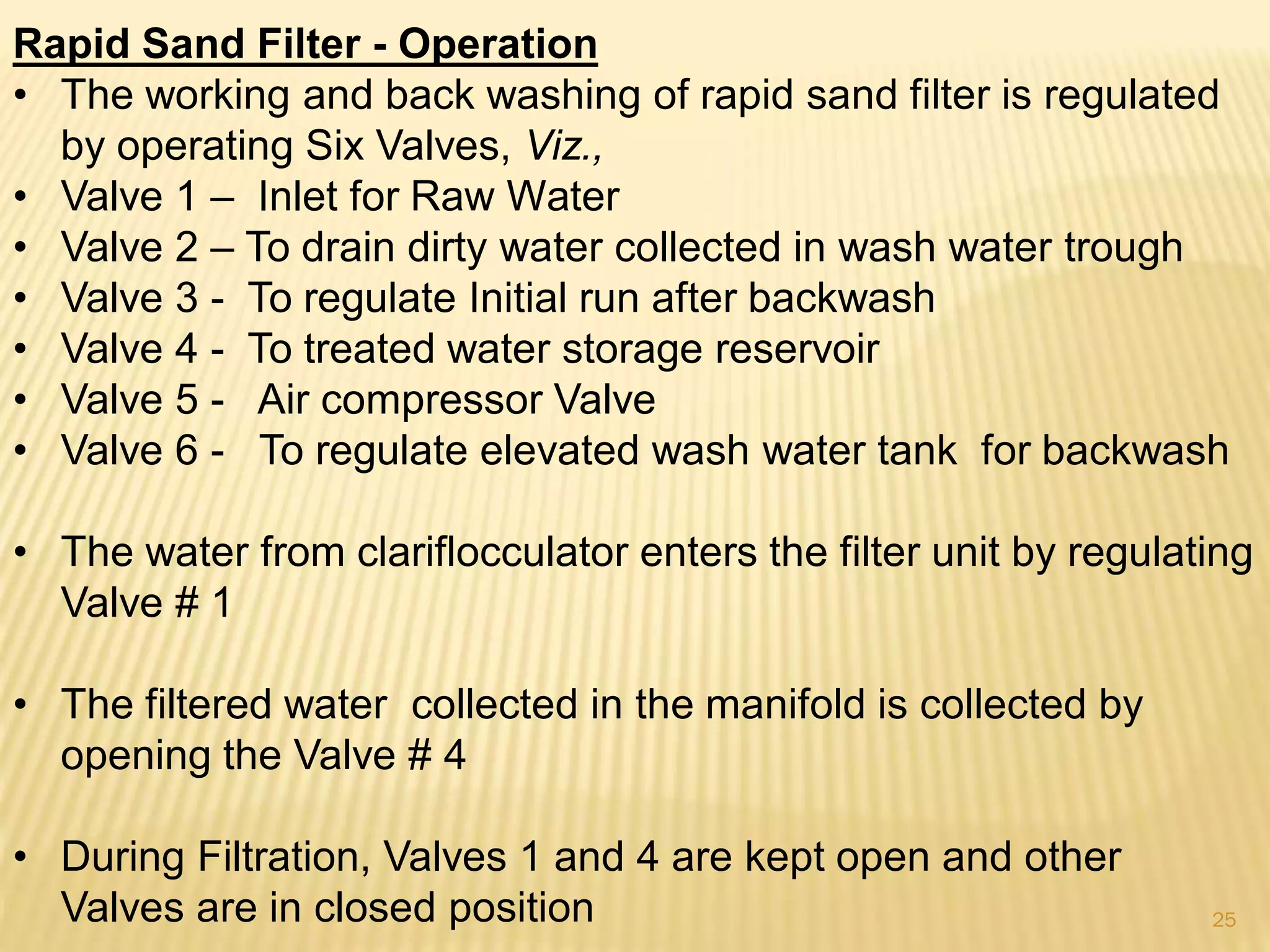 Filtration in water treatment | PDF