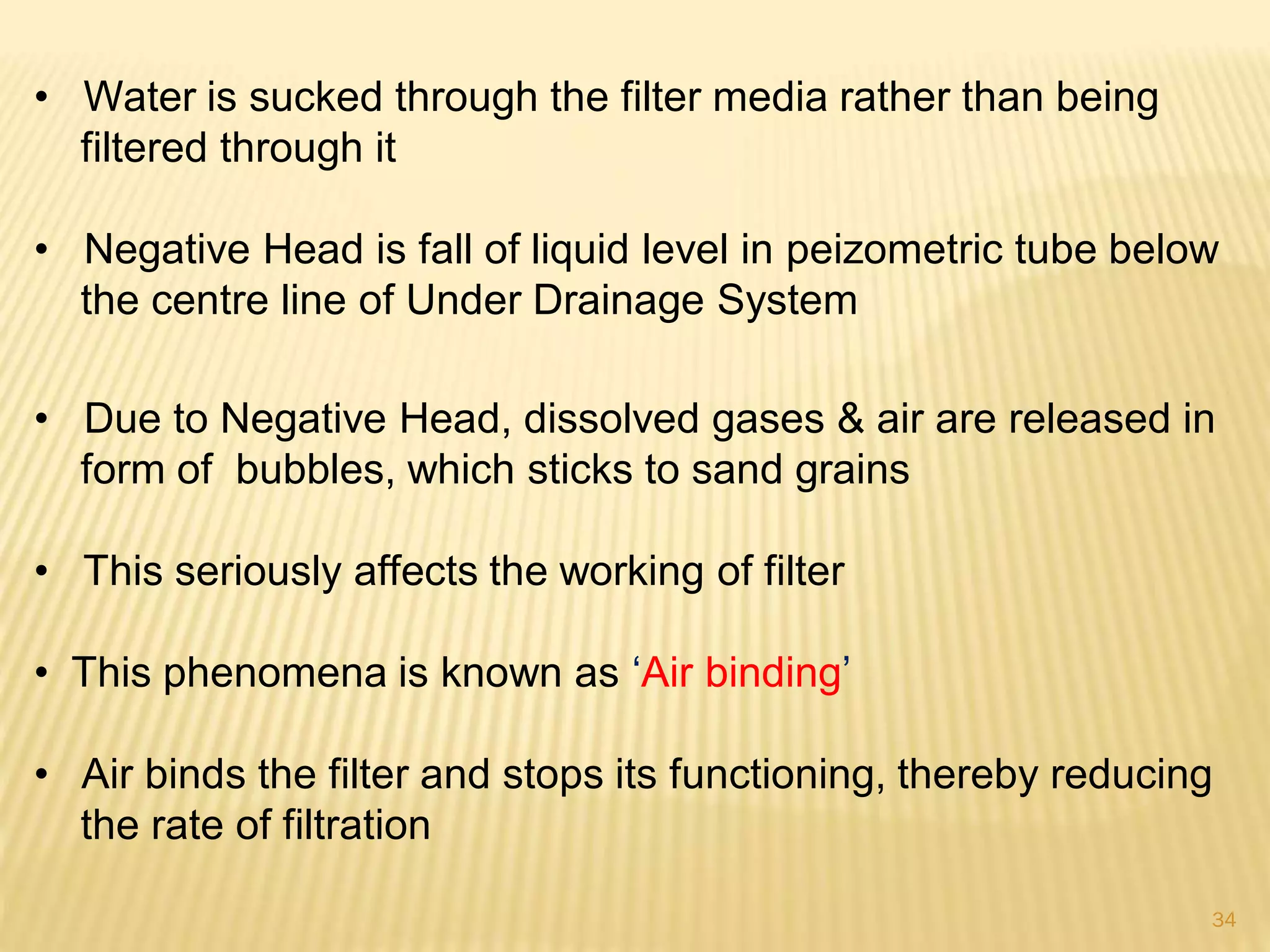 Filtration in water treatment | PDF