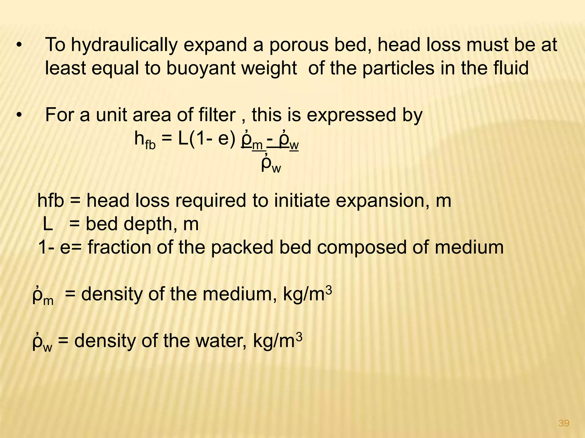 Filtration in water treatment | PDF
