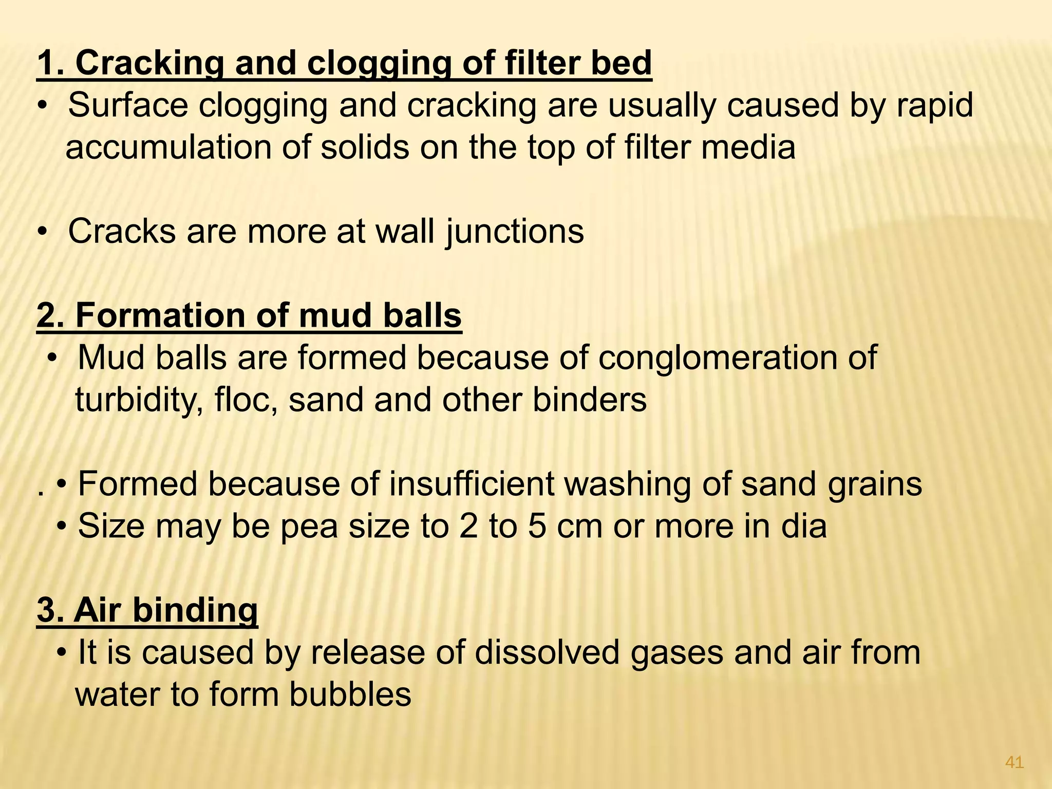 Filtration in water treatment | PDF