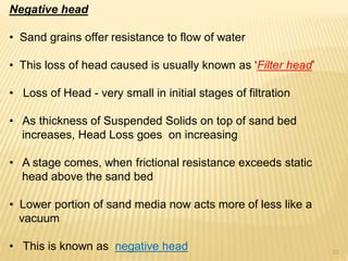 Filtration in water treatment | PDF