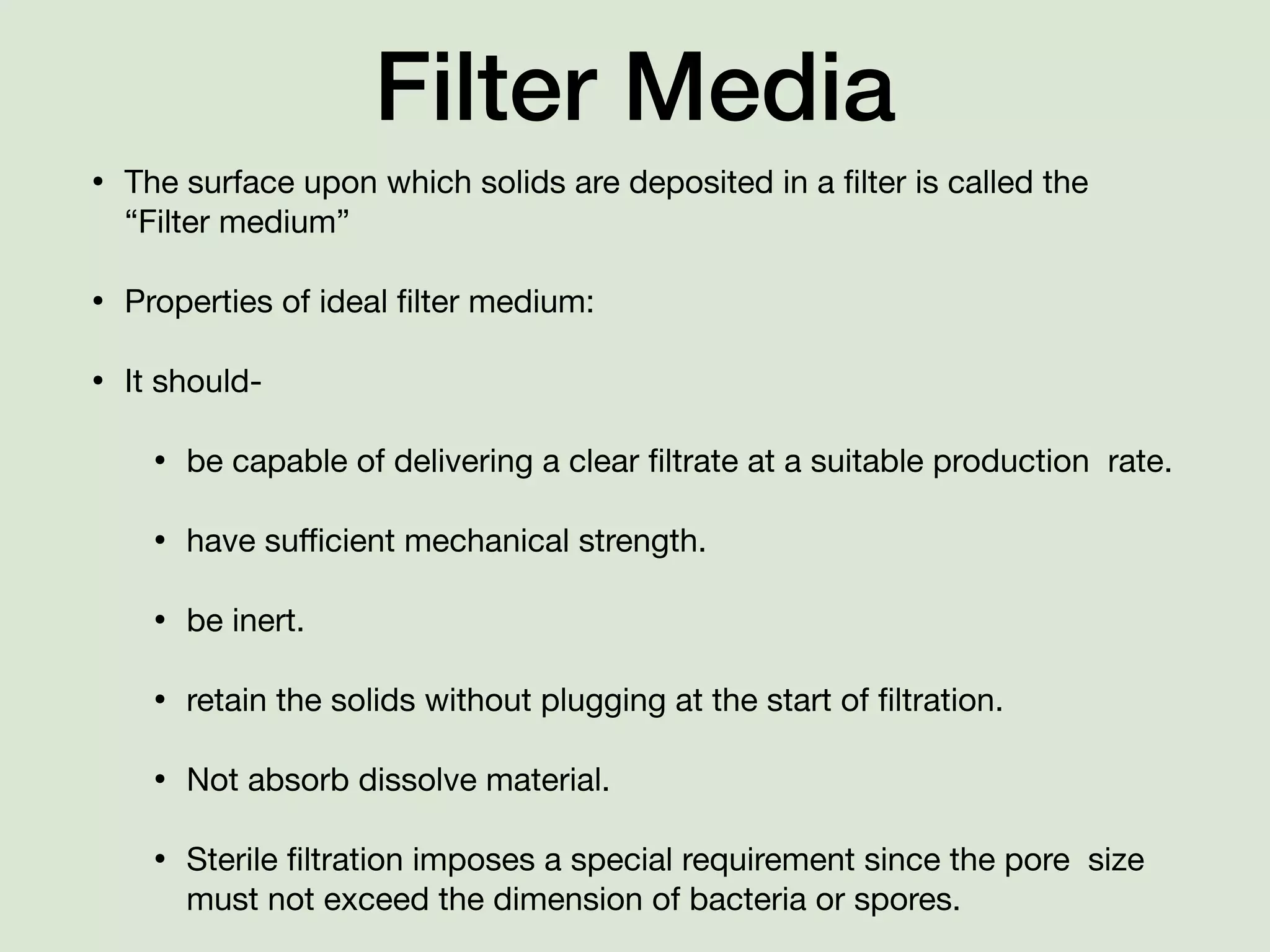 Pharmaceutical Engineering: Filtration | PDF