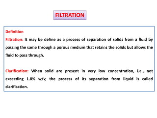 Filtration Definition
