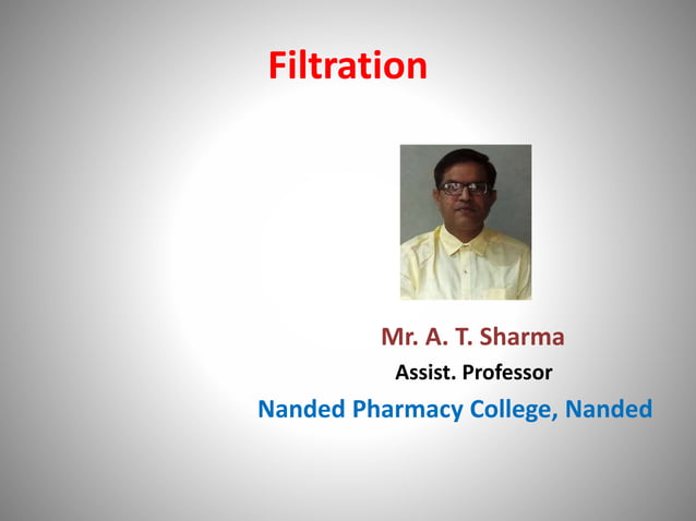 Filtration | PPT