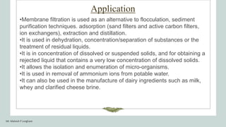 Filtration by Proff. Mr Mahrsh Junghare Patil | PPTX